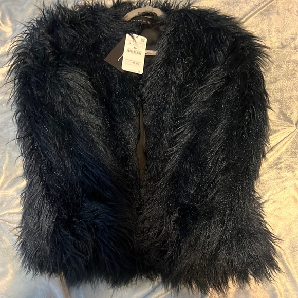 Zara | Jackets & Coats | Zara Feather Jacket | Poshmark